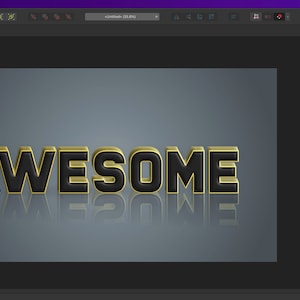 Affinity 3D Text Effects Template for Affinity Designer and Affinity ...