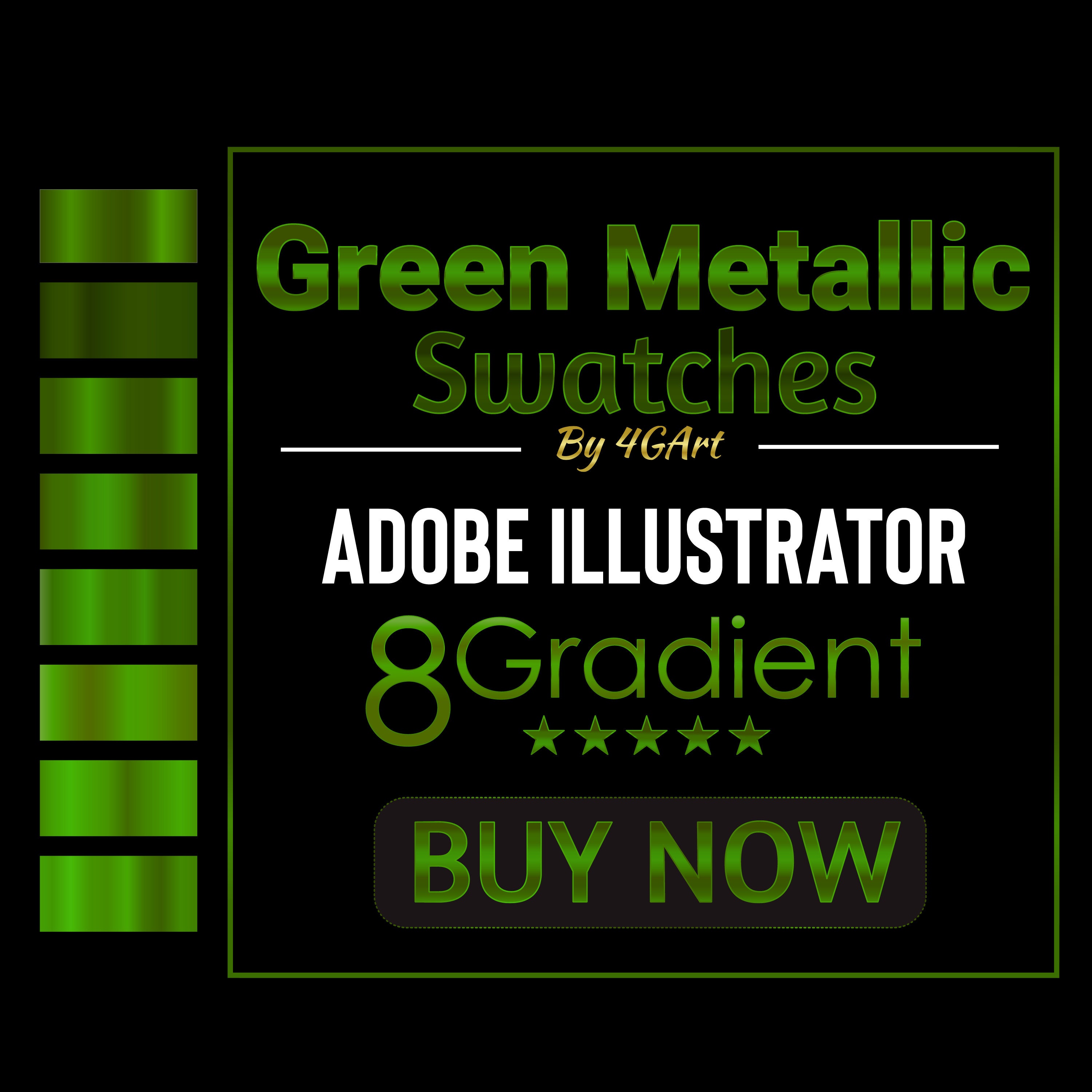 Illustrator Gradient Swatches Collection Bundle for Adobe Illustrator ...