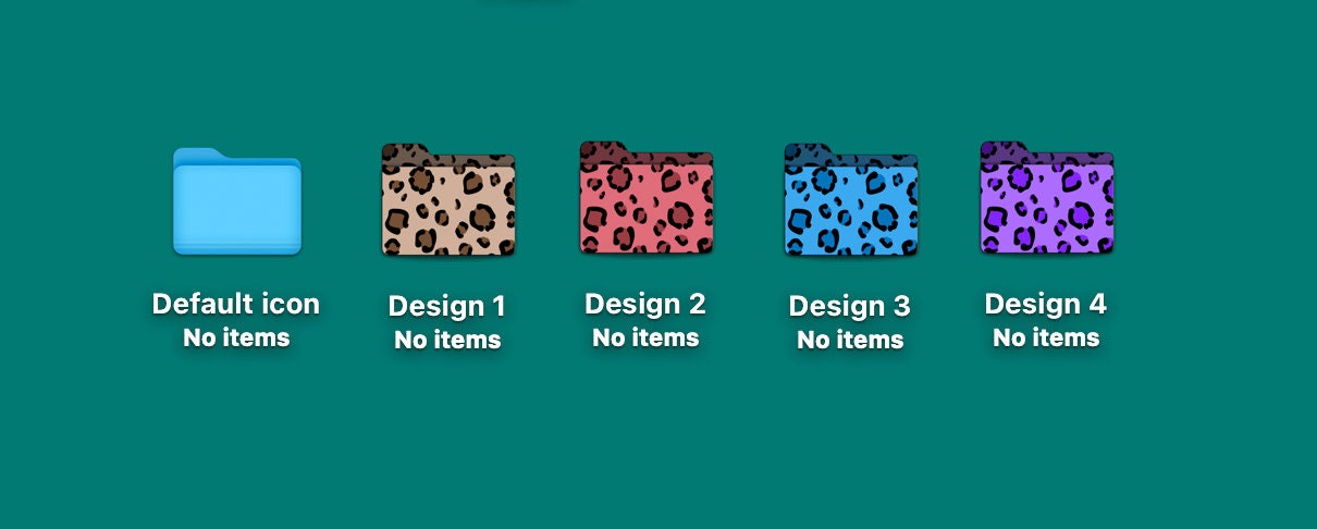 Leopard Desktop Folder Icon for MAC and WINDOWS | Folder Icon | Leopard ...