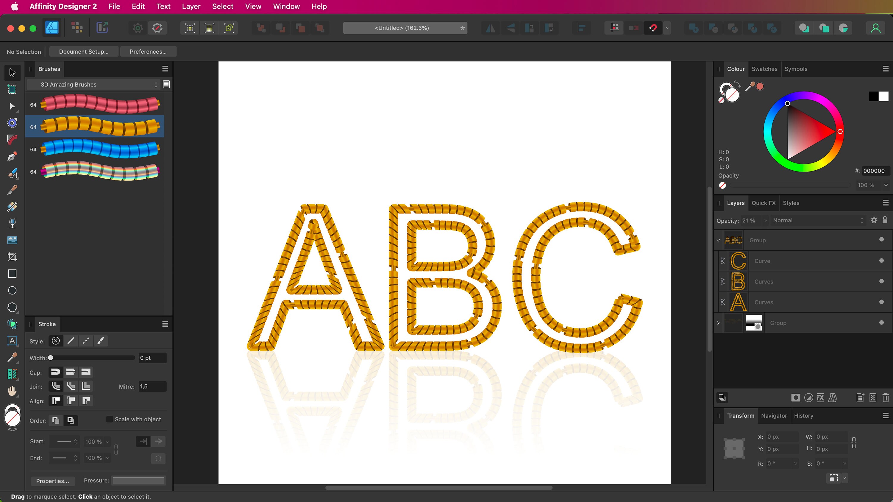 Affinity 3D Amazing Brushes Video Demonstration for Affinity Designer ...