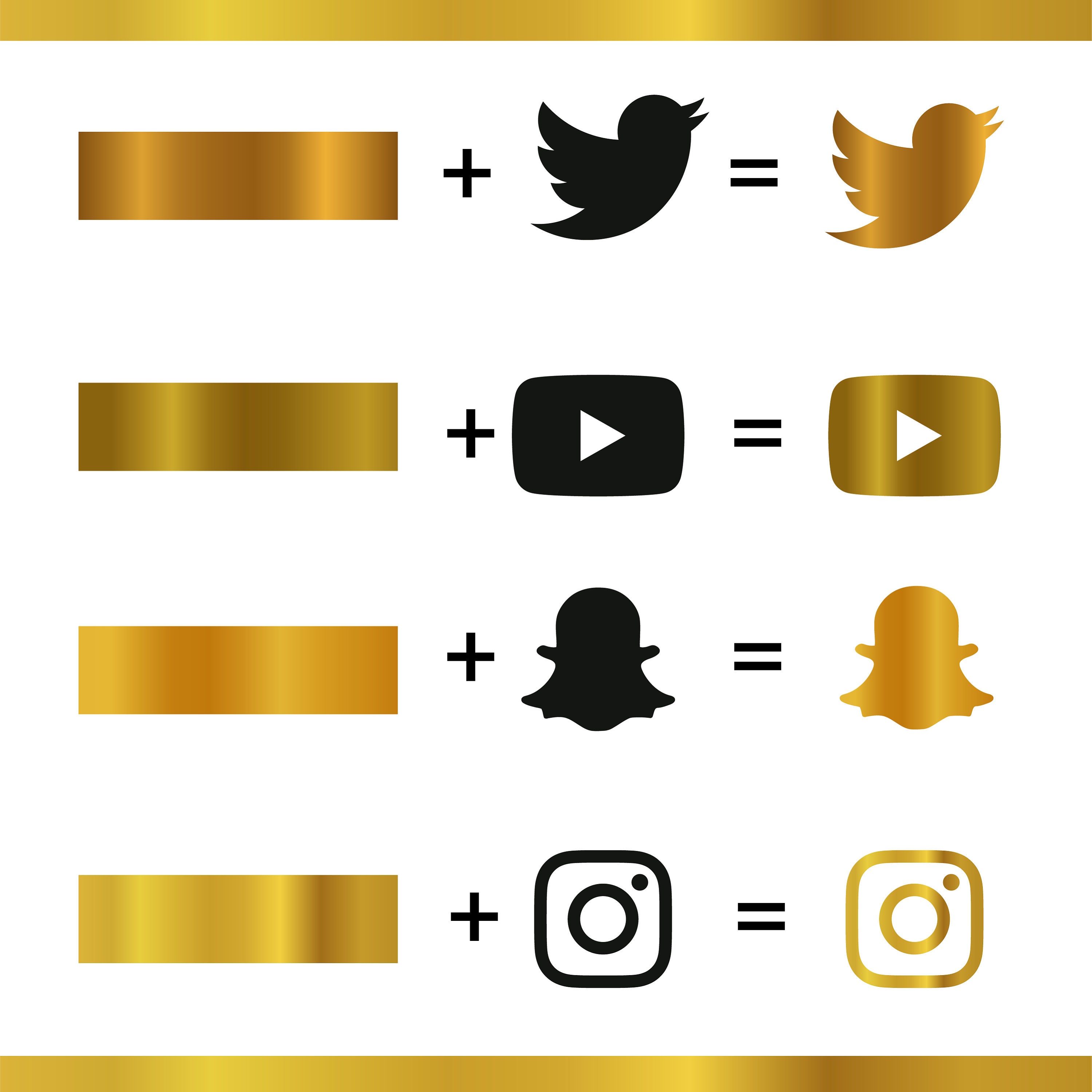 8 Gold Metallic Gradient for Affinity Designer and Affinity Photo - Etsy