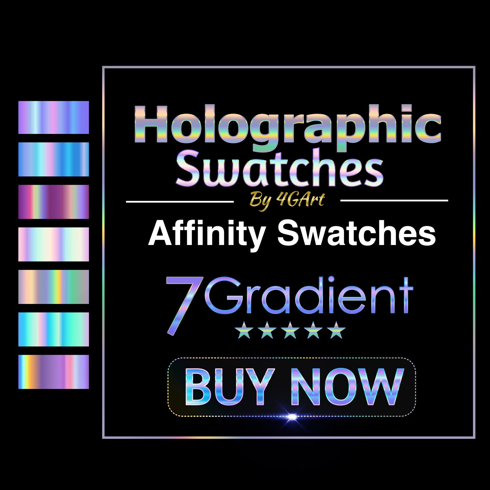 Affinity Gradient Swatches Collection Bundle for Affinity Designer ...