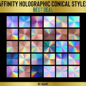 Affinity Holographic Conical Gradient Styles for Affinity Designer ...