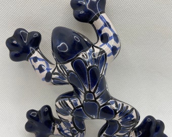Talavera Wall Frog Pottery - Etsy