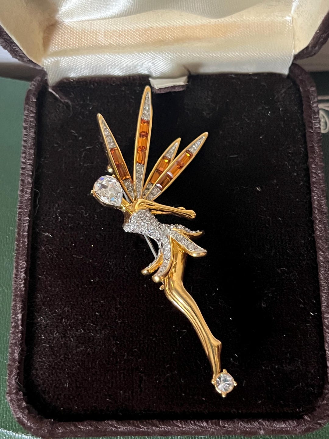 Signed Butler Fairy Tinkerbell Brooch Pin - Etsy