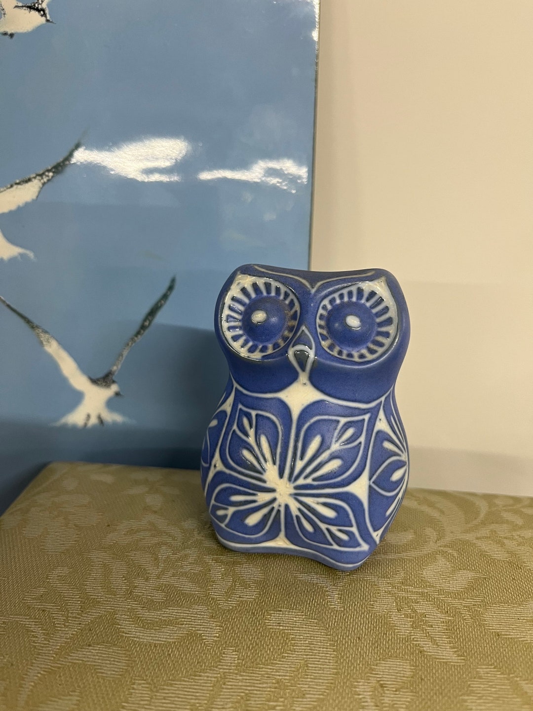Vintage Pablo Zabal Chile Owl Sculpture - Etsy