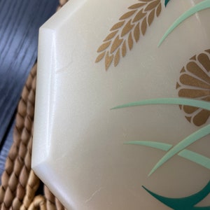 Vintage Octagonal Merle Norman Celluloid Powder Container-floral and ...