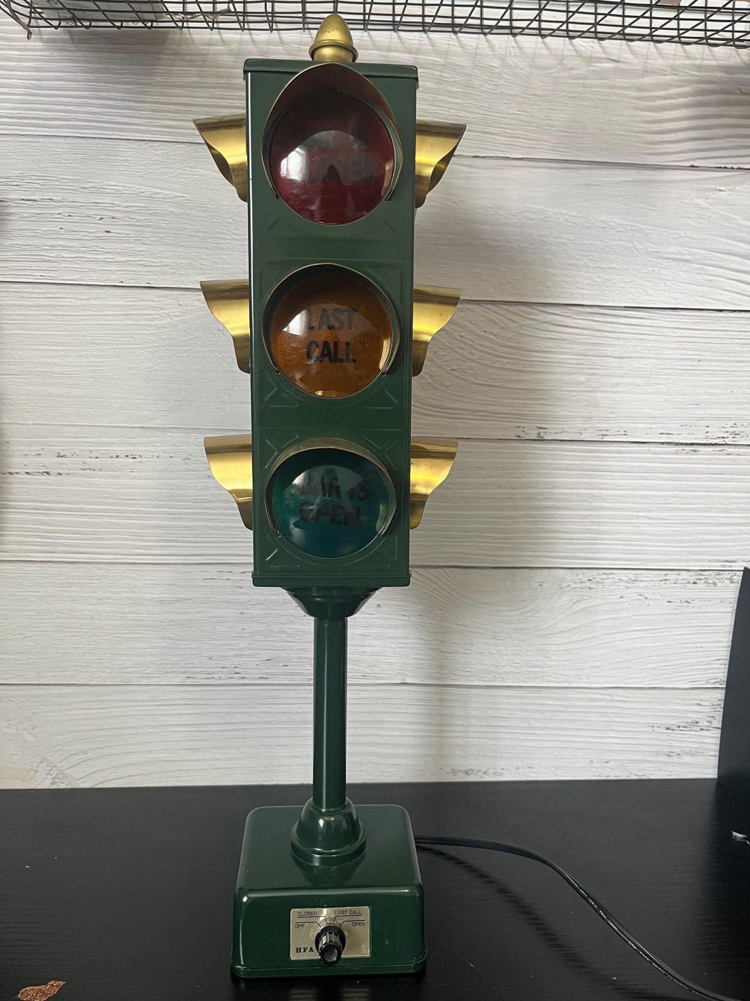 1960s Traffic Light Bar Light Bar is Closed Last Call Bar is Open - Etsy