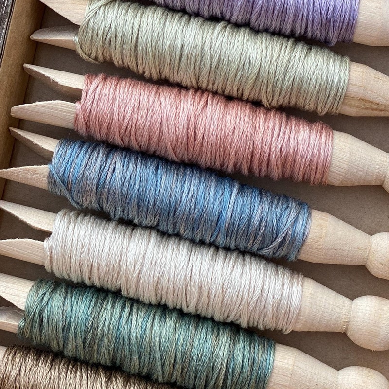 Linen Floss - Etsy
