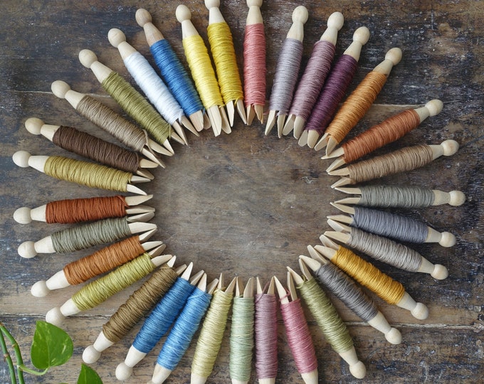 Threadworx Christmas Collection 10 Colors Variegated Embroidery Floss ...