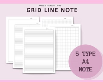 Printable Lecture Notes Note Taking Template College Student - Etsy