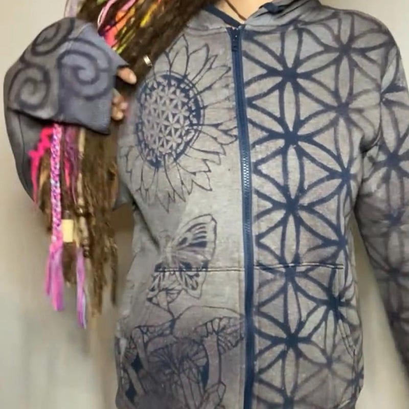 Bleach Hoodie Flower - Etsy