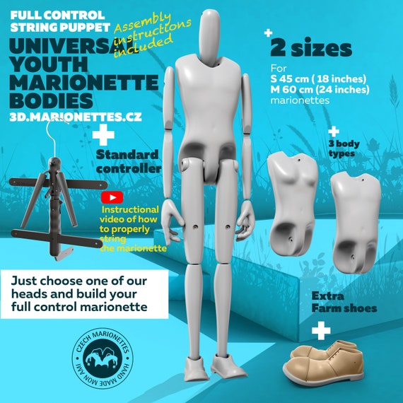 Full Control Universal Marionette STL File Digital File for - Etsy