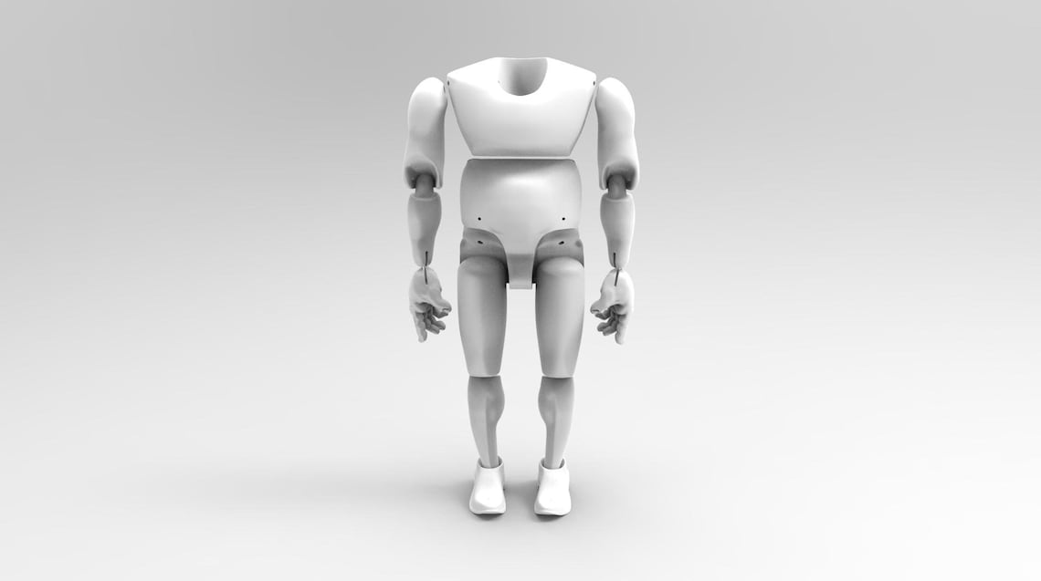 Chunky Man Marionette STL File - Digital File for 3D Printing | DIY ...