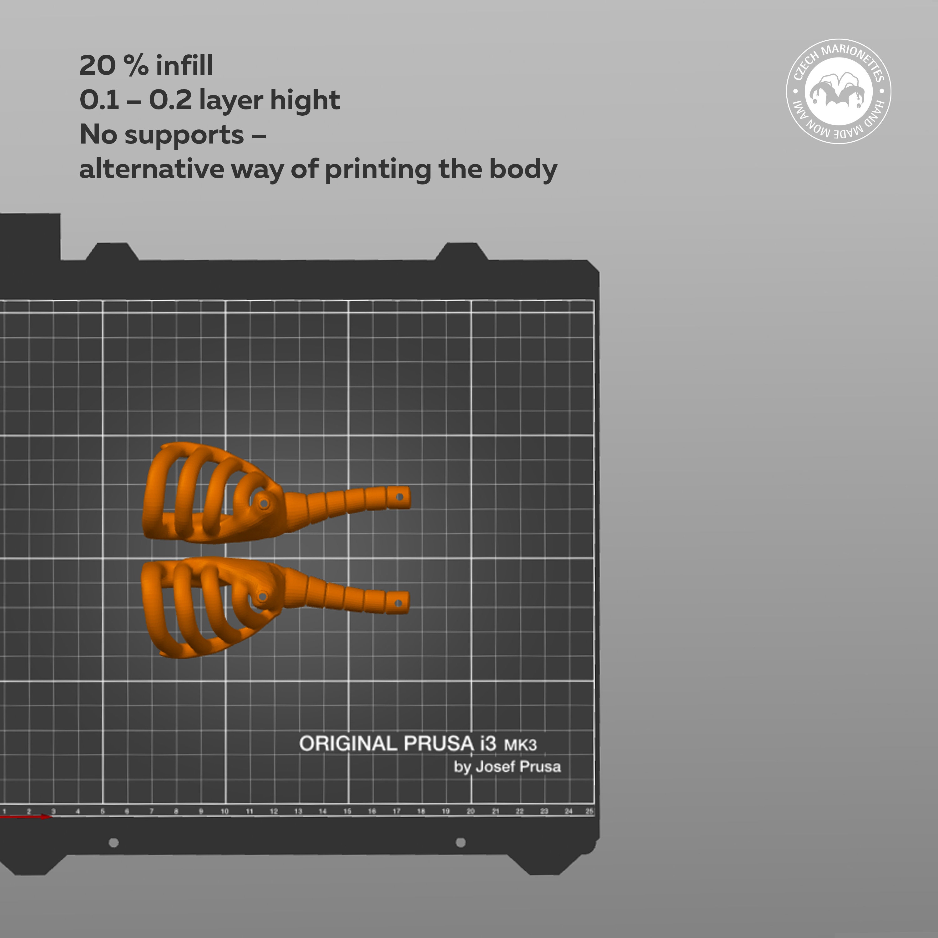 Baby Bonnie Skeleton Marionette STL File - Digital File for 3D Printing ...