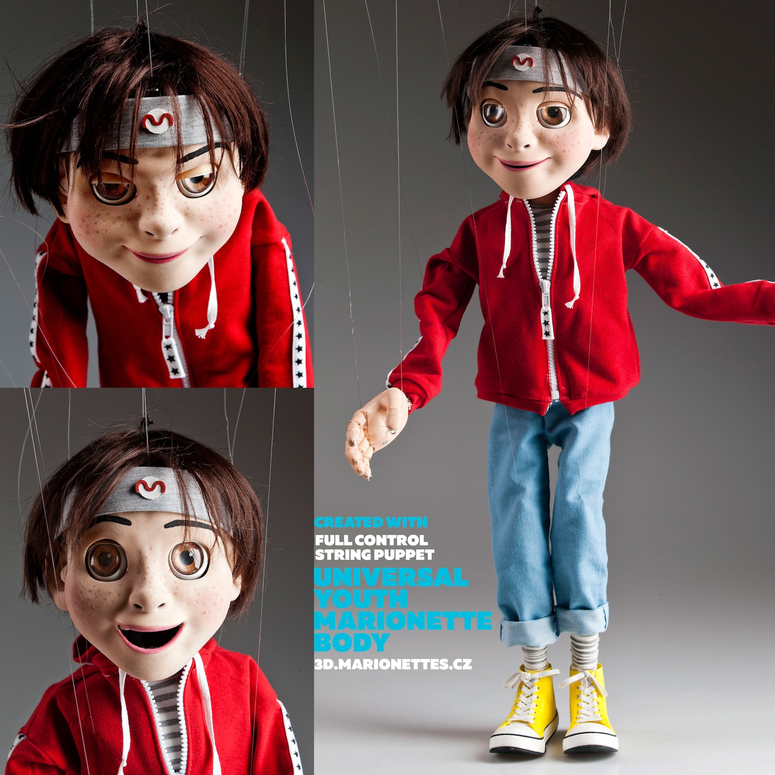 Full Control Universal Marionette STL File - Digital File for 3D ...