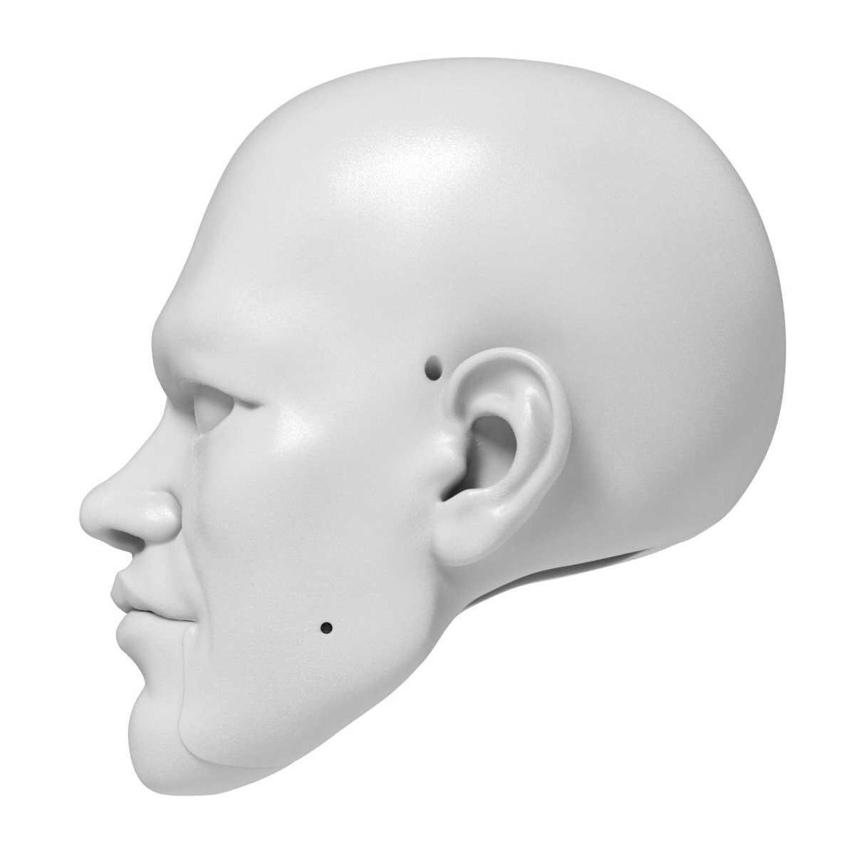 Matt Damon Marionette Head STL File - Digital File for 3D Printing ...