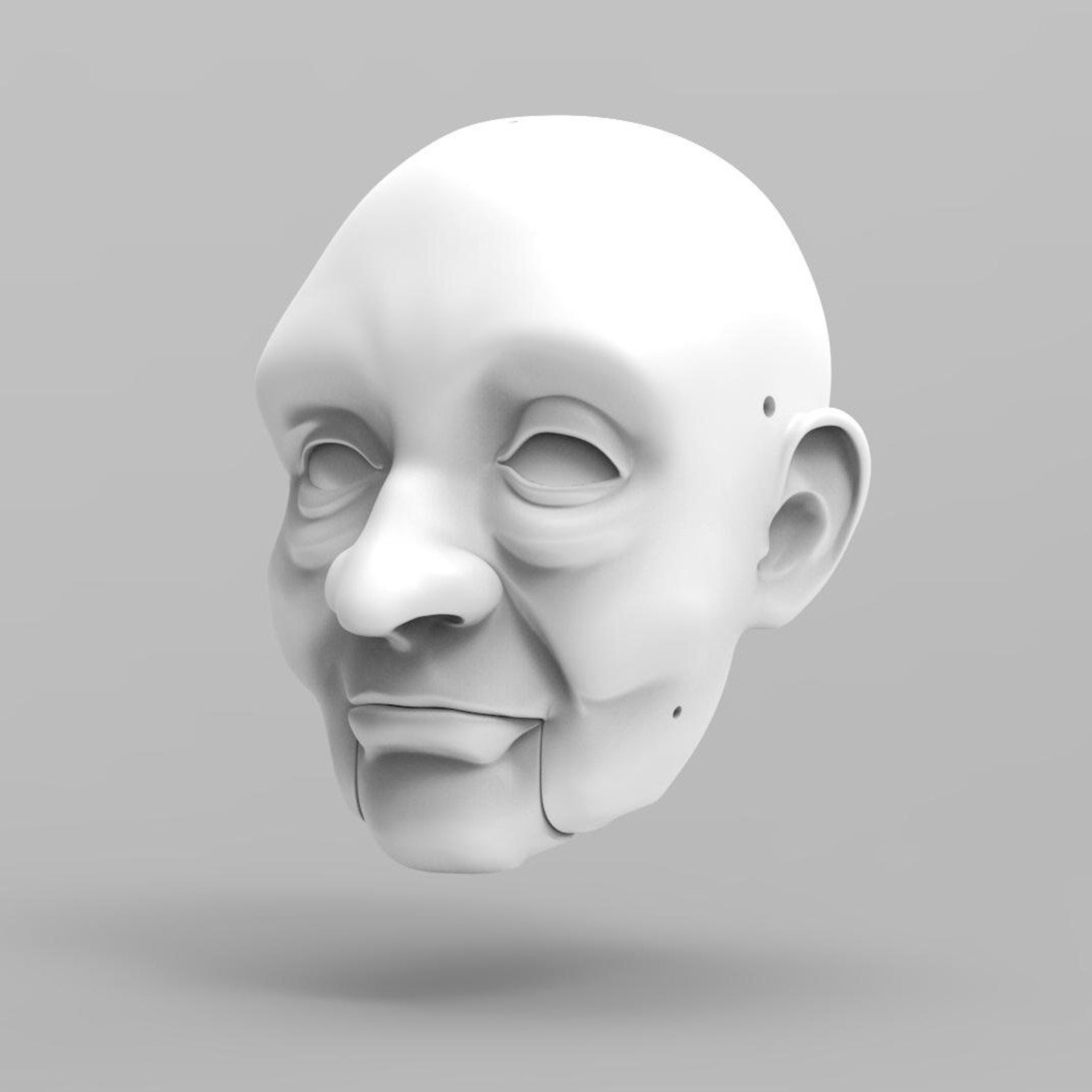 Aesop Marionette Head STL File - Digital File for 3D Printing | Build ...