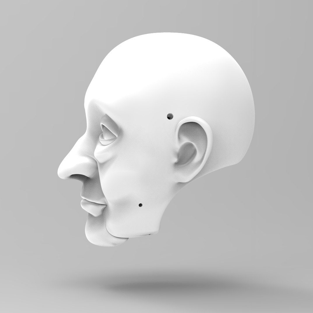 Aesop Marionette Head STL File - Digital File for 3D Printing | Build ...