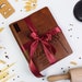 Custom Leather Cook Bookfamily Heirloom Recipe Bookpersonalized Gift - Etsy