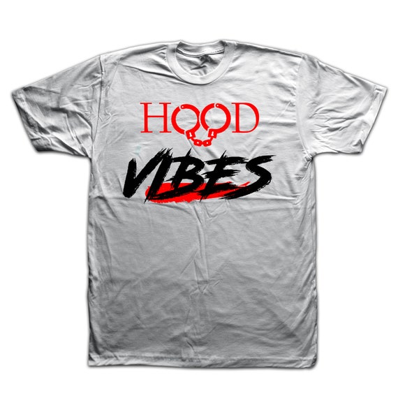 Hood Vibes Streetwear Men T Shirt Trendy Urban Street Wear | Etsy