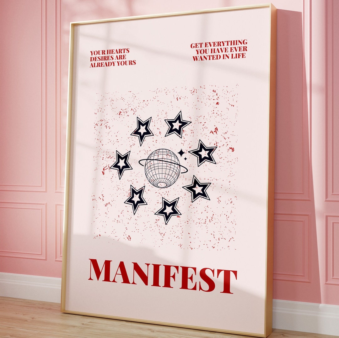 Gradient Wall Art, Manifestation Art, Manifest Art, Earth Tone Art ...