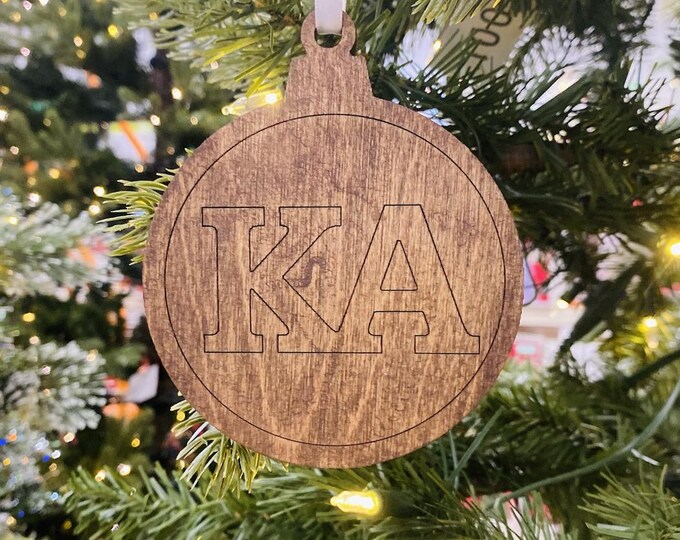 Kappa Alpha Order Custom Christmas Oranment| KA Gifts| Custom ...