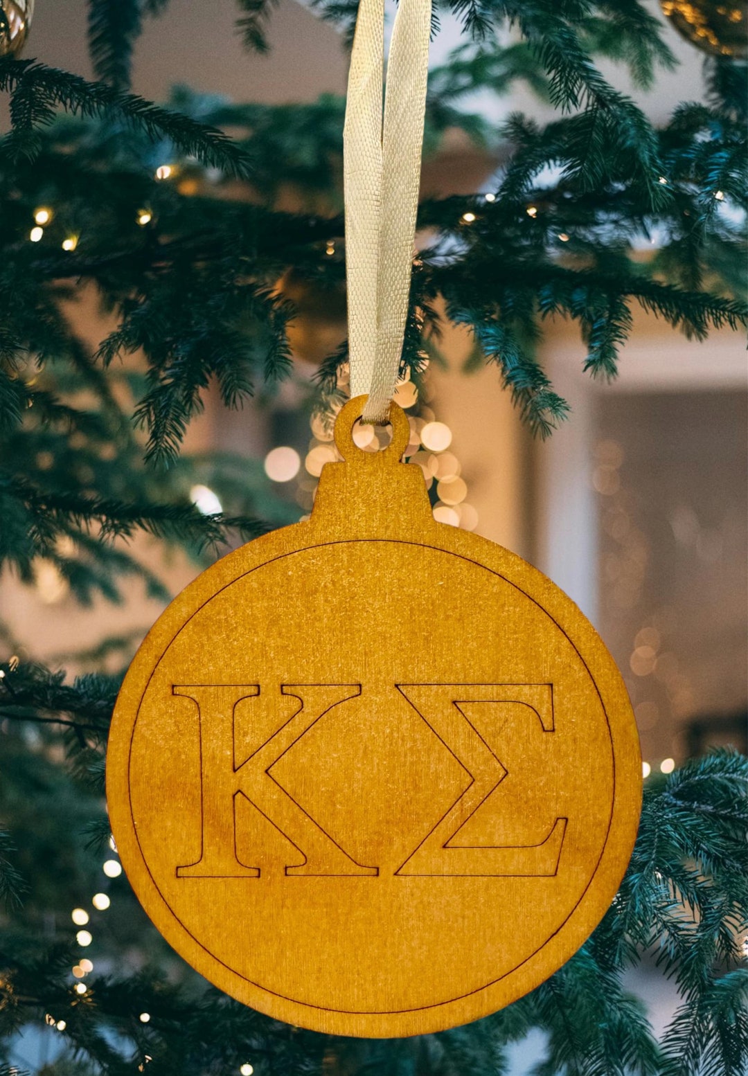 Kappa Sigma Christmas Ornaments Custom Frat Gifts Fraternity Ornament ...
