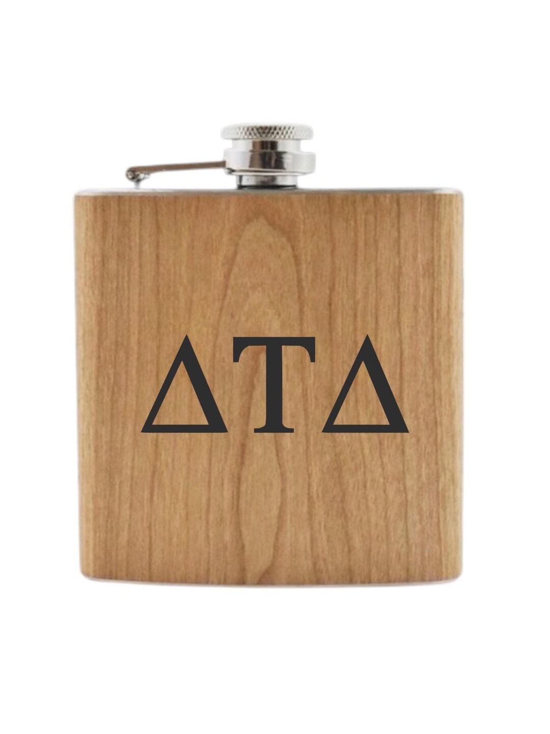 Custom Delta Tau Delta (delt) Fraternity Wooden Flask| Greek Life ...