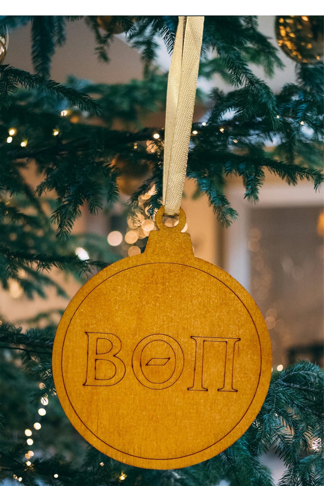 Beta Theta Pi Christmas Ornaments| Beta Frat Gifts| Fraternity Ornament ...