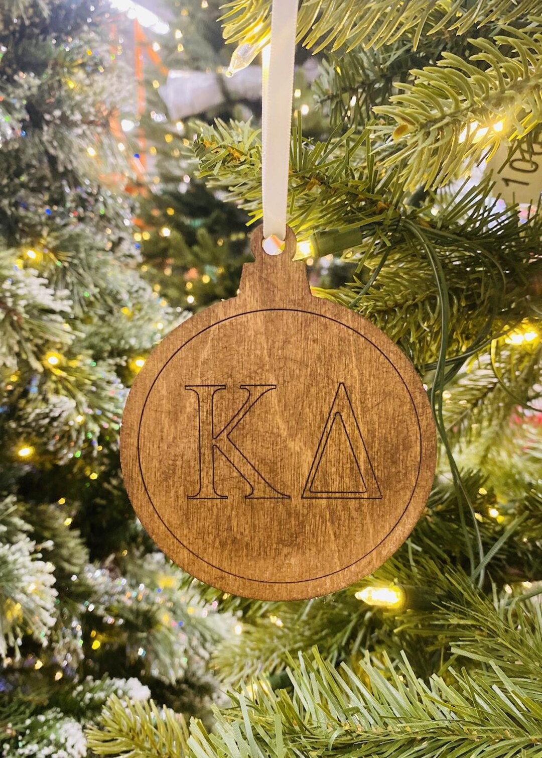 Kappa Delta Custom Christmas Oranment KD Gifts Custom Sorority Ornamentsgreek Life & College ...