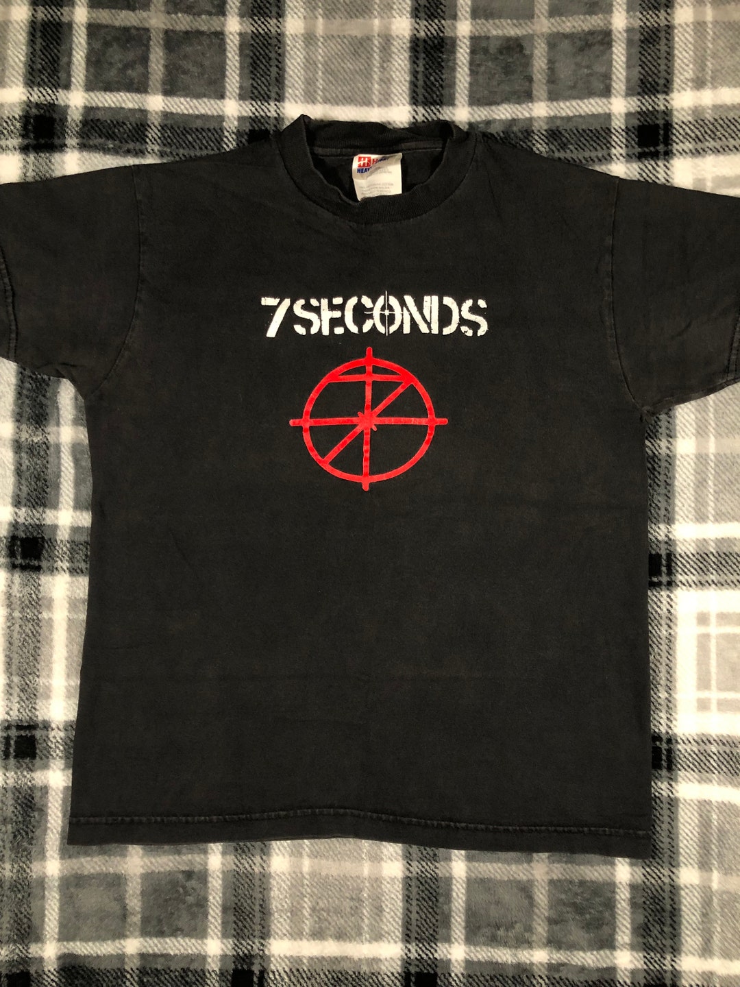 7 Seconds - Vintage 90s - Hardcore Punk Rock Band T Shirt - Size Youth ...