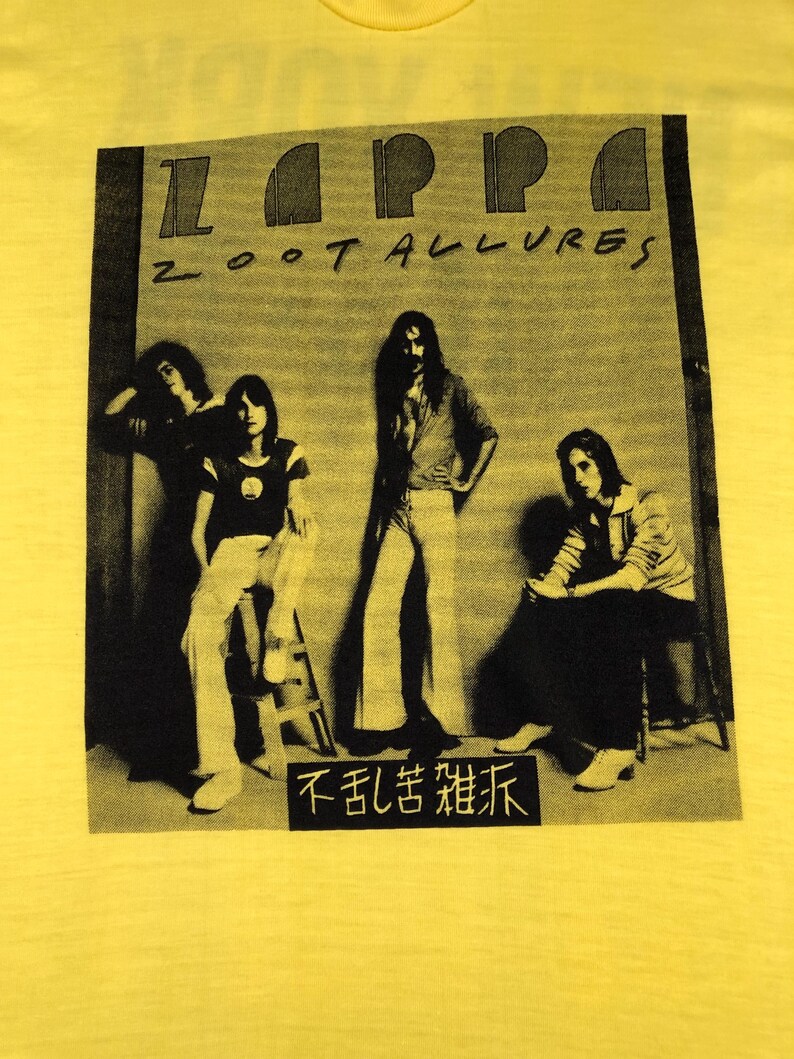 Frank Zappa - Vintage 70s - Zoot Allures New York Xmas 1976 - Rock Band ...