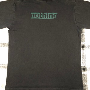 NIN Vintage 90s Nine Inch Nails Nothing 1998 Industrial Metal Hard Rock ...