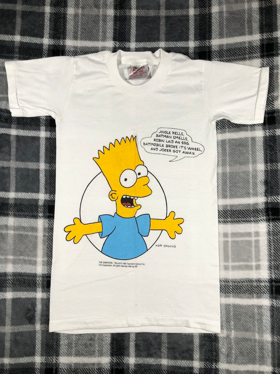 The Simpsons - Vintage 90s - Bart Simpson - Classic Cartoon Animated TV ...