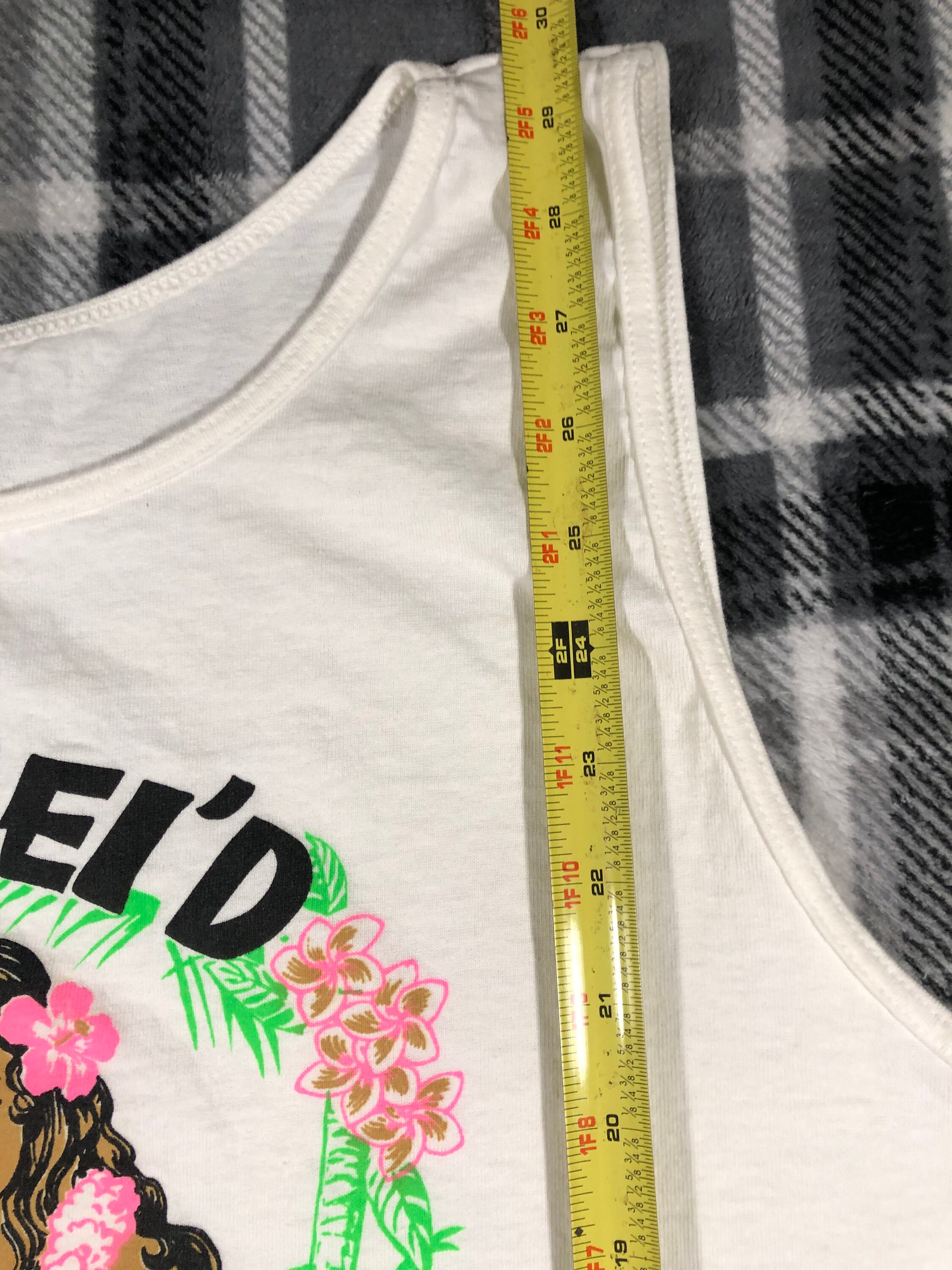Vintage 80s I Got Leid Hawaiian Style Funny Humorous Island Girl Single ...
