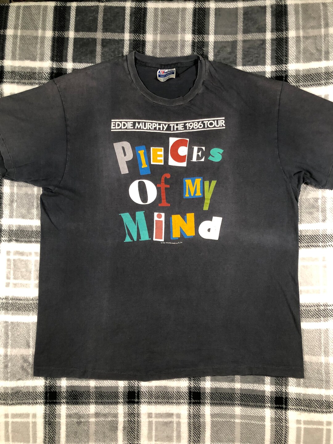 Vintage 80s - Eddie Murphy - Pieces of My Mind Tour 1986 - Comedian ...