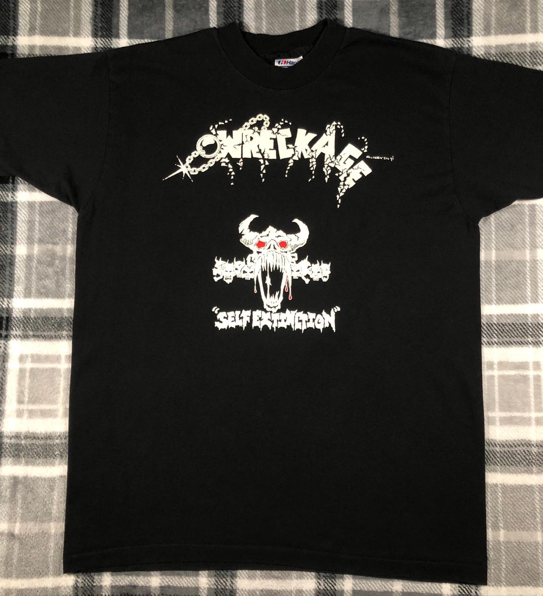 Wreckage - Vintage 90s - Self Extinction 1991 - Virginia Thrash Heavy ...