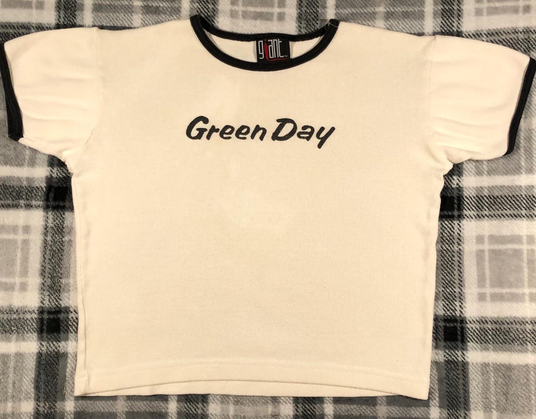 Green Day Vintage Punk Rock Band Womens T Shirt - Etsy