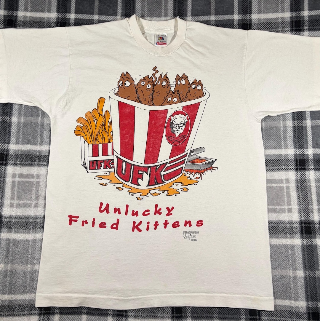 Fashion Victim - Vintage 90s - Unlucky Fried Kittens UFK - Dark Humor ...