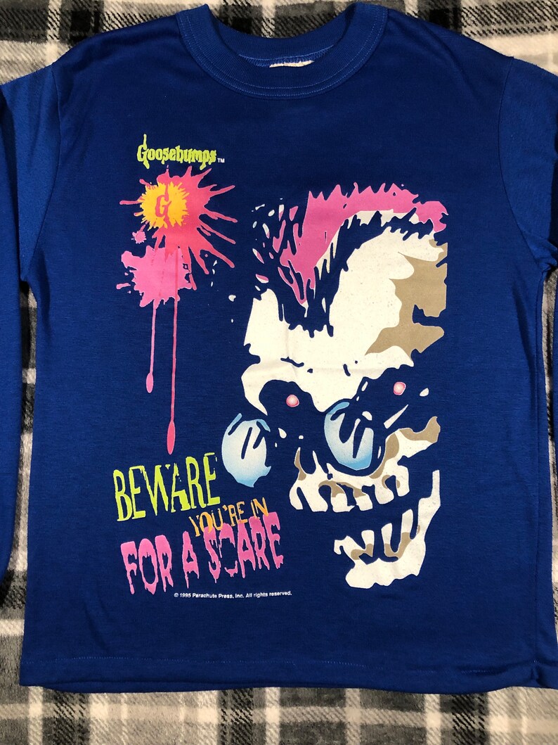 Goosebumps Vintage 90s Beware Youre in for A Scare 1995 Classic Scary ...