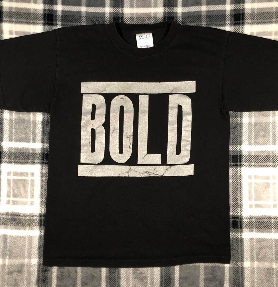 Bold - Vintage - Hardcore Punk Rock Band T Shirt - Size Youth L - Etsy