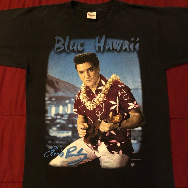 Elvis Blue Hawaii Shirt - Etsy
