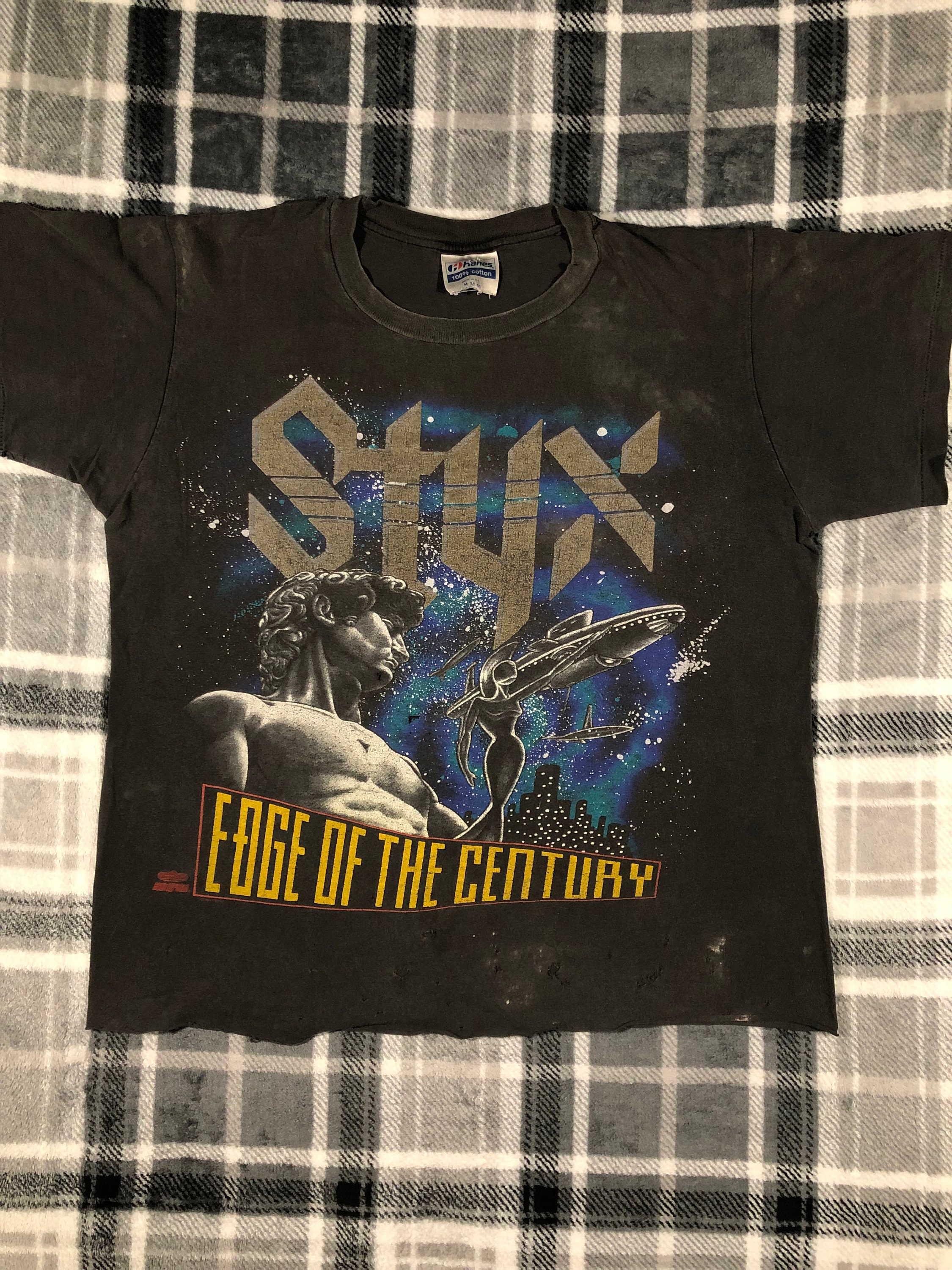 Styx Vintage 90s Edge of the Century Tour 1991 Rock Band Concert ...