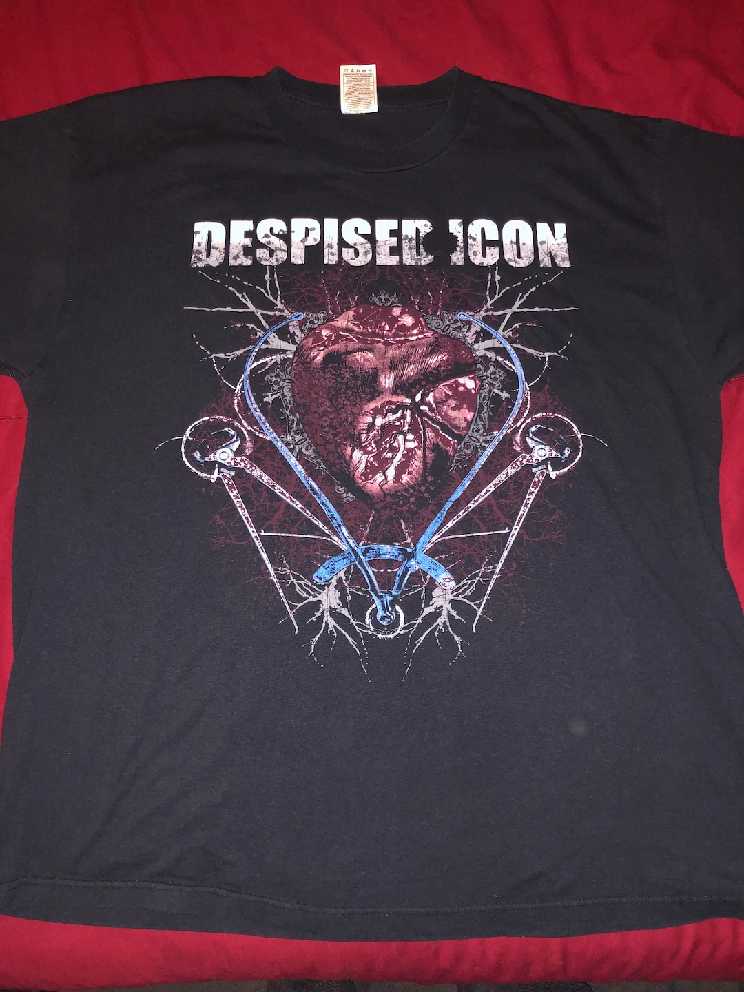 Despised Icon Early 2000s Metal Hard Rock Band Concert Tour T Shirt ...