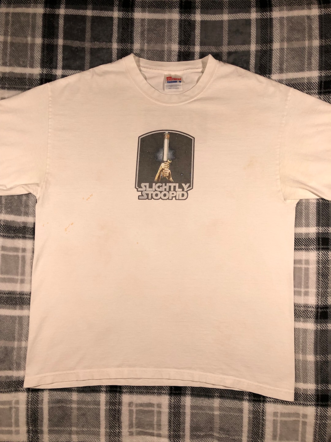 Slightly Stoopid Vintage 90s Skunk Records Punk Rock Band Distressed T ...