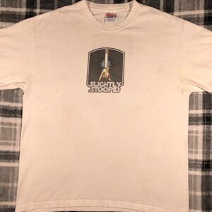 Slightly Stoopid Vintage 90s Skunk Records Punk Rock Band Distressed T ...