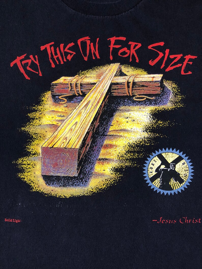 Vintage 90s Christian Religious Jesus Christ Classic Made - Etsy