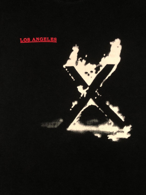 X - Vintage - Los Angeles - Punk Rock Band Album T Sh… - Gem