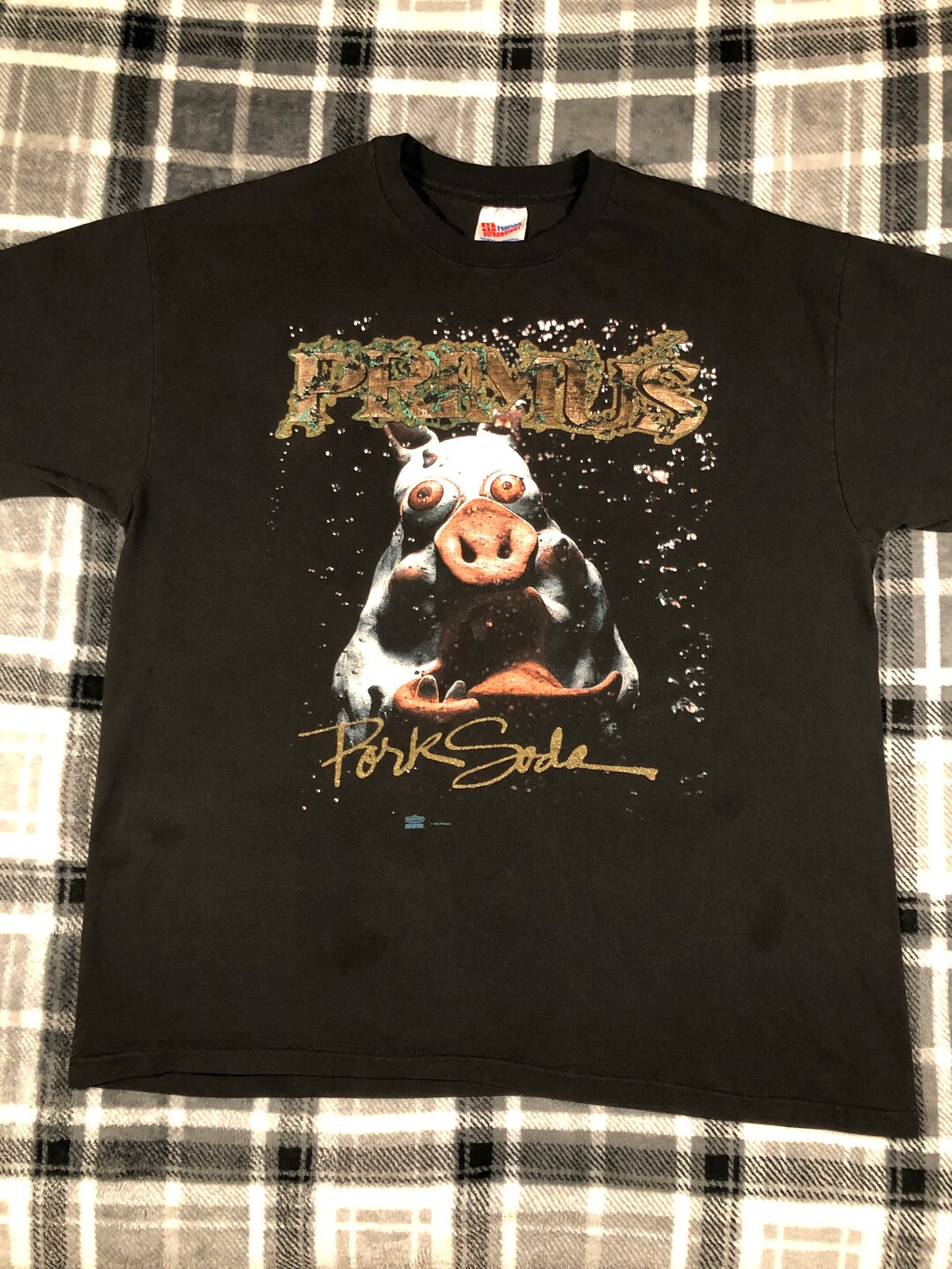 Primus Vintage 90s Pork Soda the Liquid Pig Tour 1993 Grunge Metal Rock ...